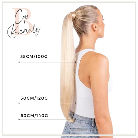 Cop Beauty, odtieň #5M, 35cm - 100g | NanicVlasy.sk - Clip in Vlasy